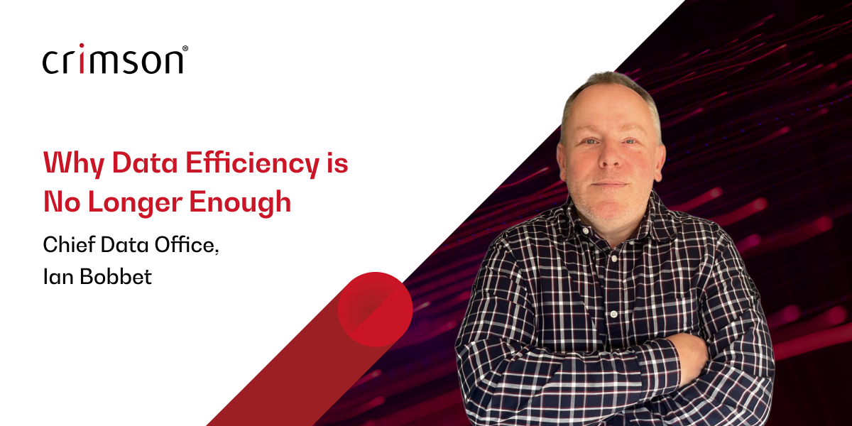 Why Data Efficiency is No Longer Enough